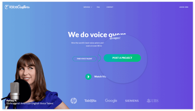 Professional Voice Actors | Voice Over Agency | Voice Crafters