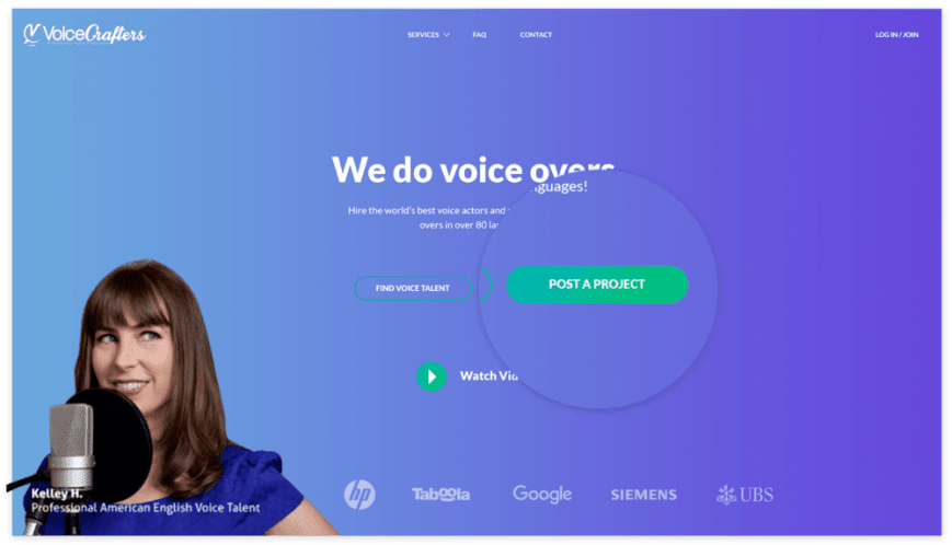 Professional Voice Actors | Voice Over Agency | Voice Crafters